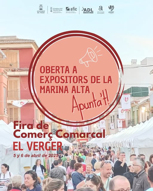 El Verger abre inscripciones para la Feria Comercial Comarcal 2025, un ...